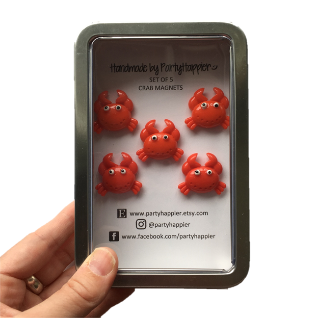 Large Crab Magnets – PartyHappier