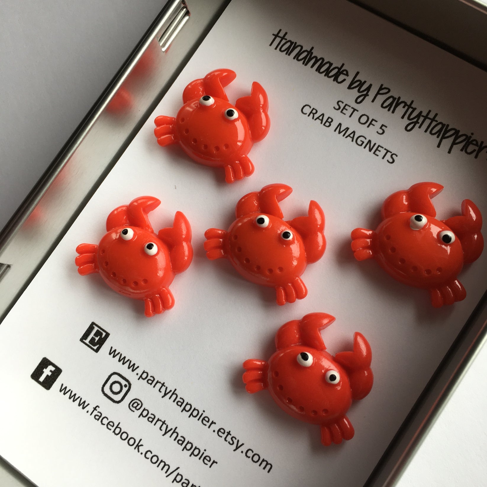 Large Crab Magnets – PartyHappier