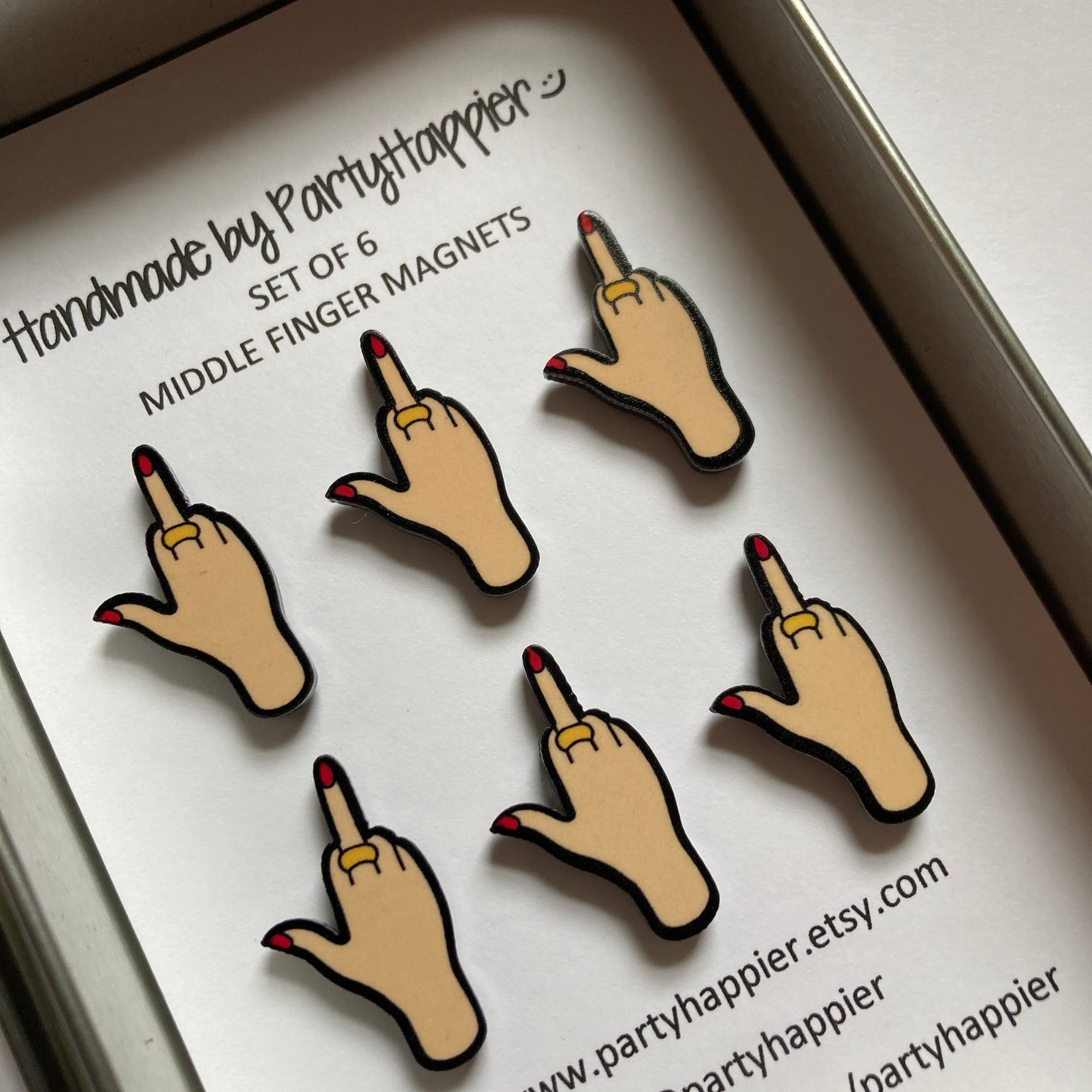 Middle Finger Magnets – PartyHappier